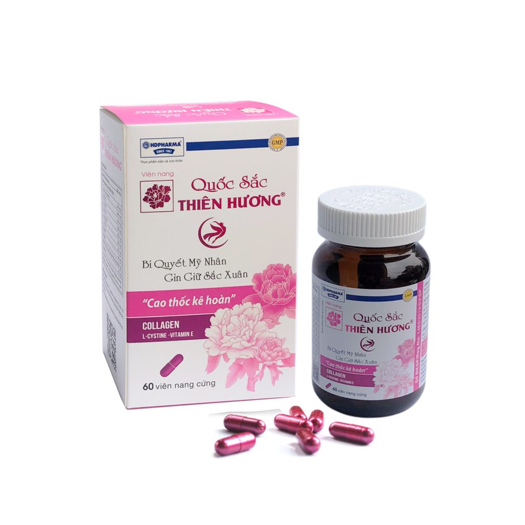 Thực phẩm BVSK Viên nang Quốc Sắc Thiên Hương - HDPHARMA -SINCE 1961
